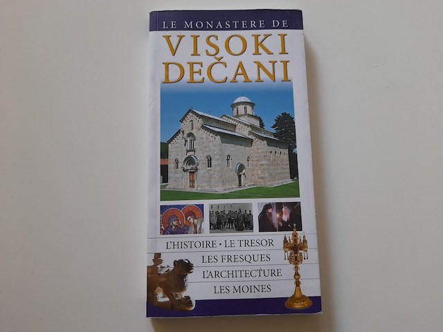 Manastir Visoki Dečani na francuskom jeziku