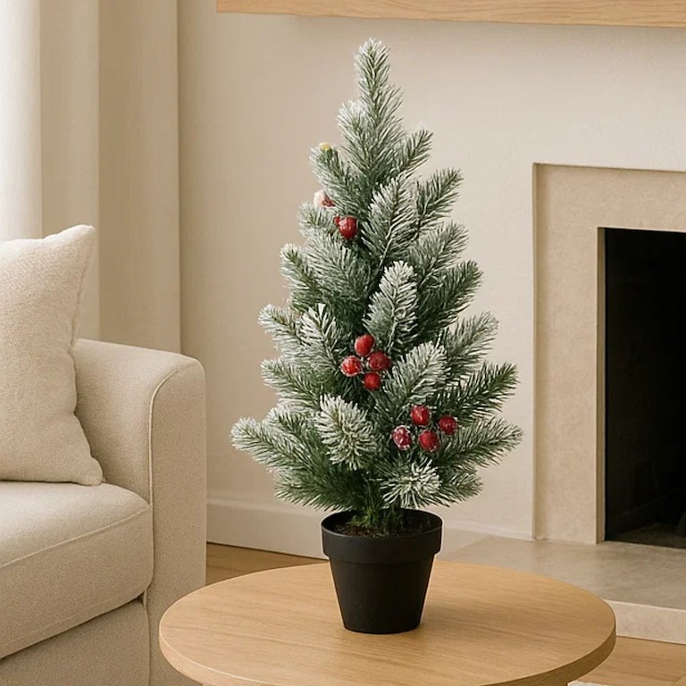 Novogodišnja jelka WINDHAM FROSTED MINI - 60cm