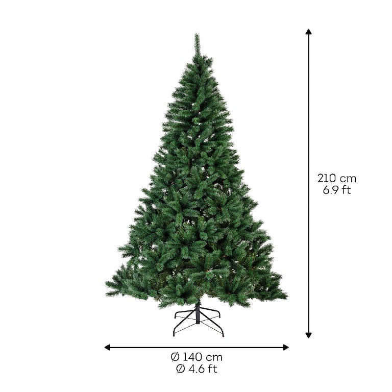 Novogodišnja jelka CANADA 210cm