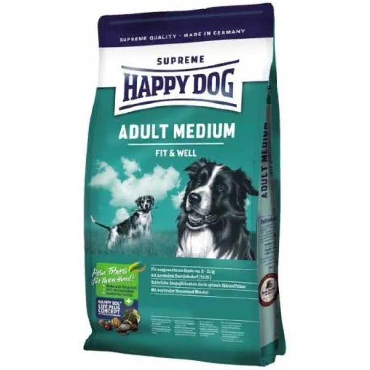 Hrana za pse Happy Dog Supreme Fit & Well Medium Adult 1kg