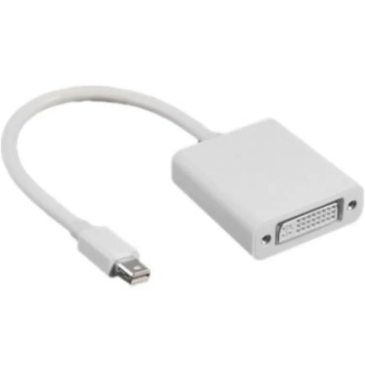 FAST ASIA Adapter konvertor Mini DisplayPort (M) DVI (F) beli