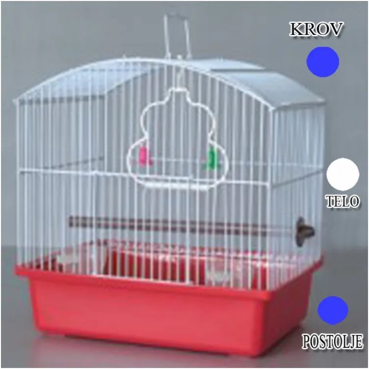 Kavez za ptice W044 plava i bela