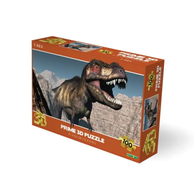 Puzzle 3d 100 pcs tyrannosaurus rex 31x23cm