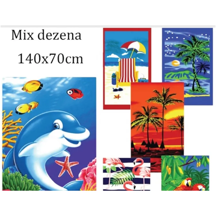 Peškir za plažu 380597 mix dezena