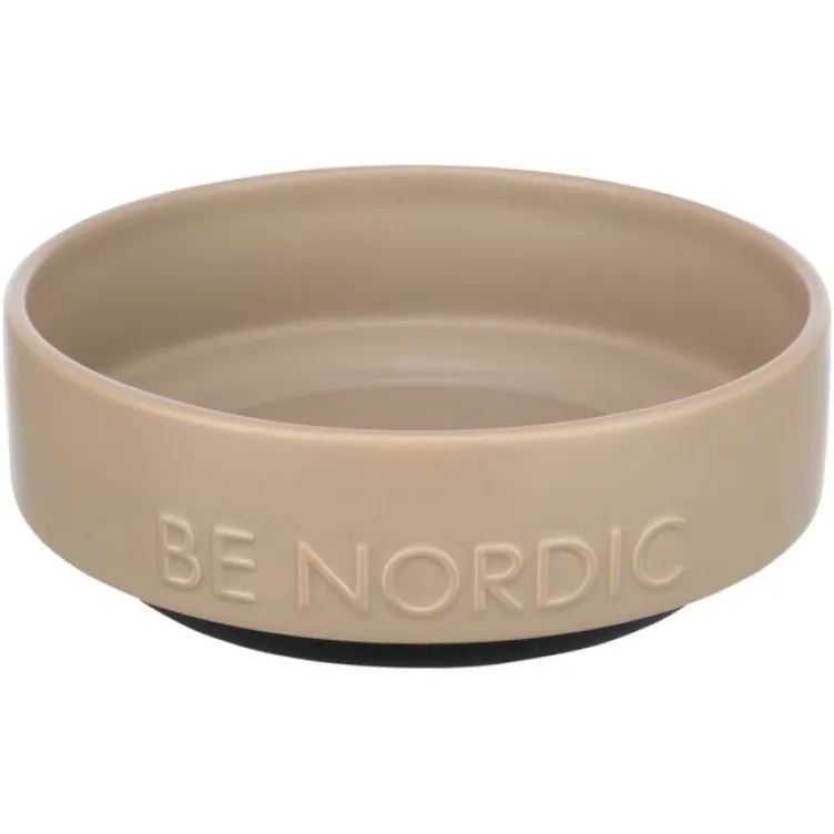 Činija be nordickeramika/guma 0.5l/16 cm taup