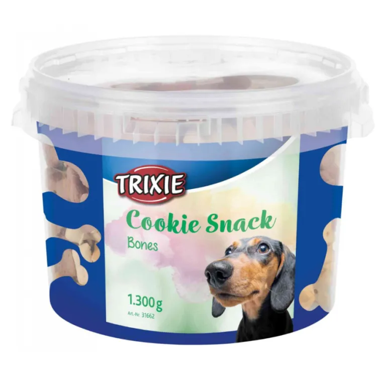 Poslastice za psa cookie snack koskice 1300g