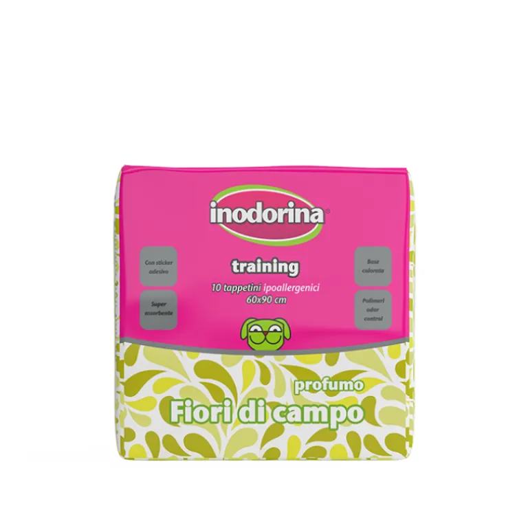 Inodorina dog flower parfume training pads 60x90 10kom