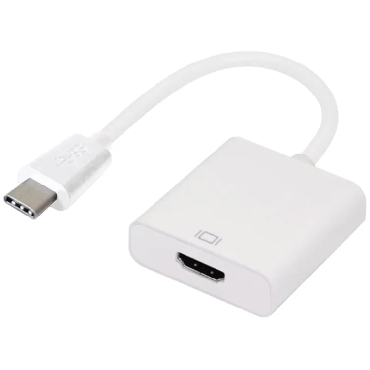 E-GREEN Adapter USB 3.1 tip C (M) - HDMI (F) beli