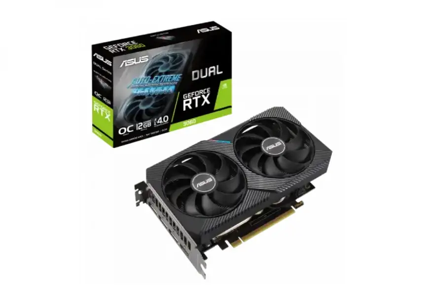ASUS nVidia GeForce RTX 3060 12GB 192bit DUAL-RTX3060-O12G-V2 LHR grafička karta