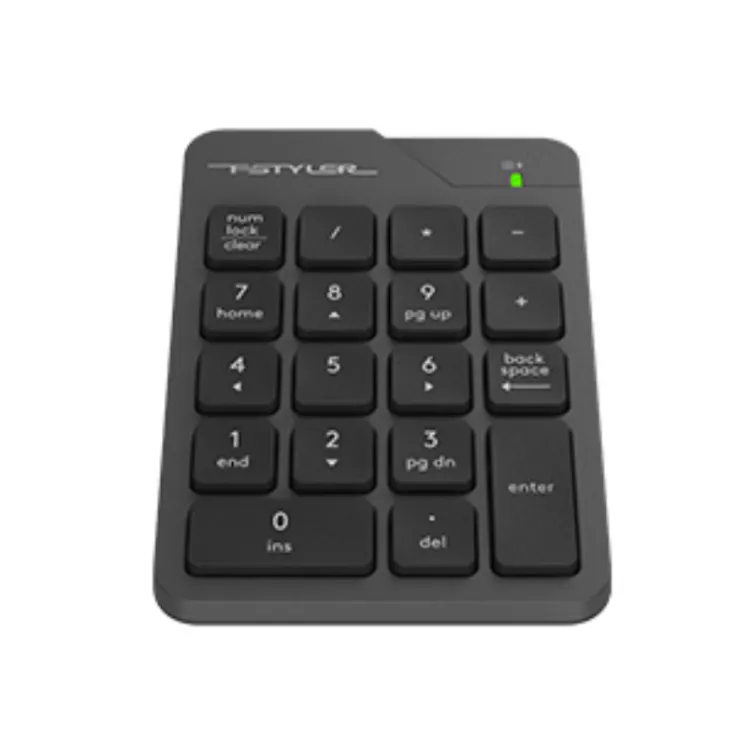 Tastatura A4 TECH FGK21C FSTYLER 2.4G Wireless Numeric Keypad USB Type-C siva