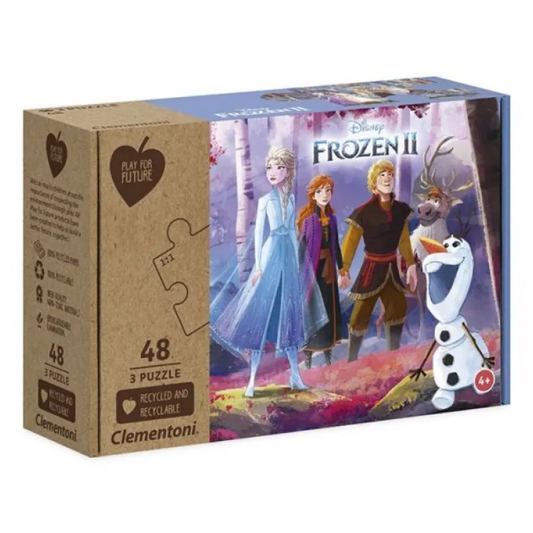 Igracka clementoni puzzle 3 x 48 frozen 2 4+