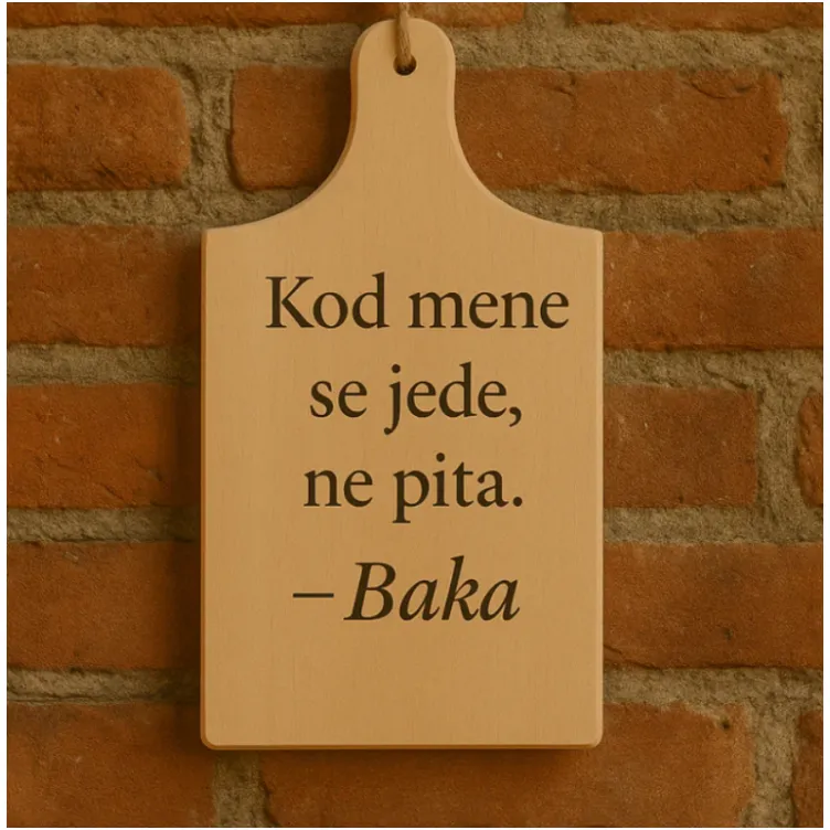 Daska za sečenje Baka
