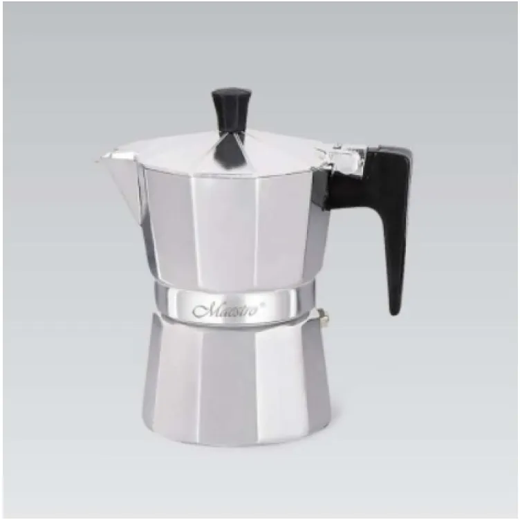 Džezva za espresso kafu 6 šoljica crna 300ml Maestro mr1666-6bk