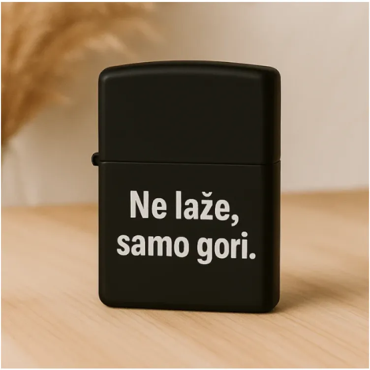 Upaljač Ne laže, samo gori