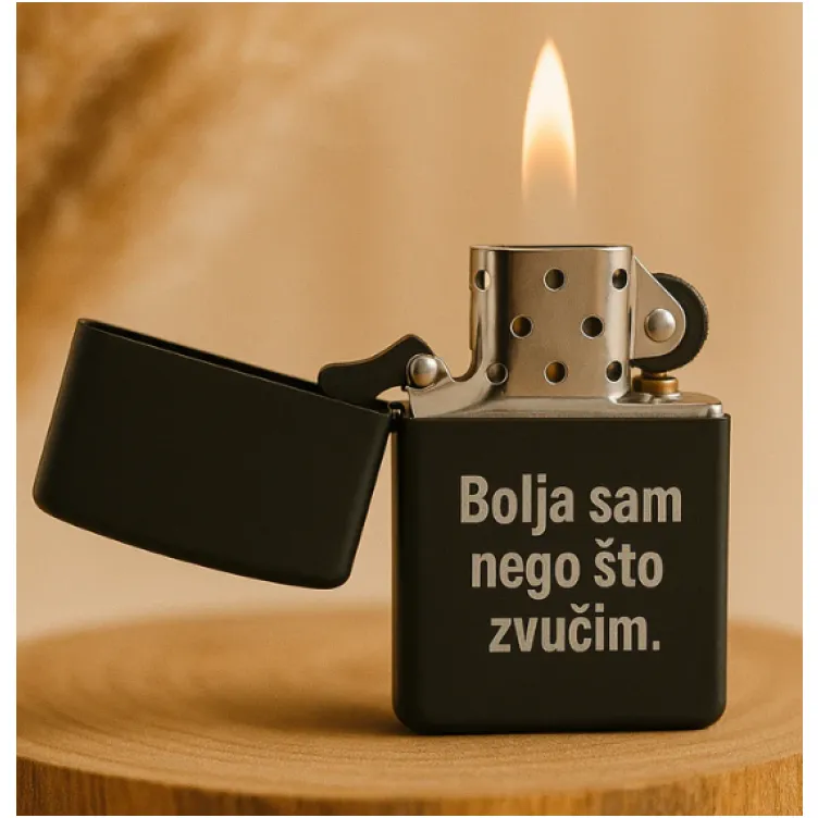 Upaljač Bolja sam nego što zvučim