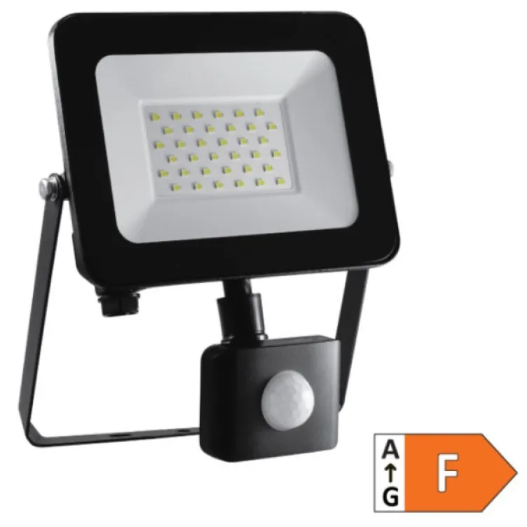 LED reflektor sa PIR senzorom 30W LRF024SW-30W/BK