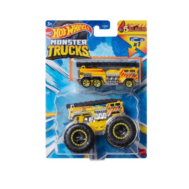 HotWheels Die Cast Monster Trucks 1:64 8sort 14x19cm