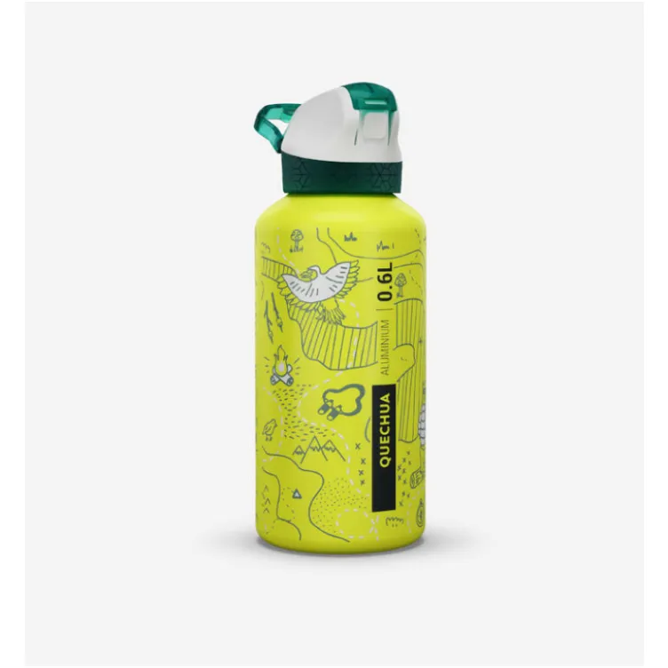 Aluminijumska boca 0.6L za planinarenje sa čepom žuta