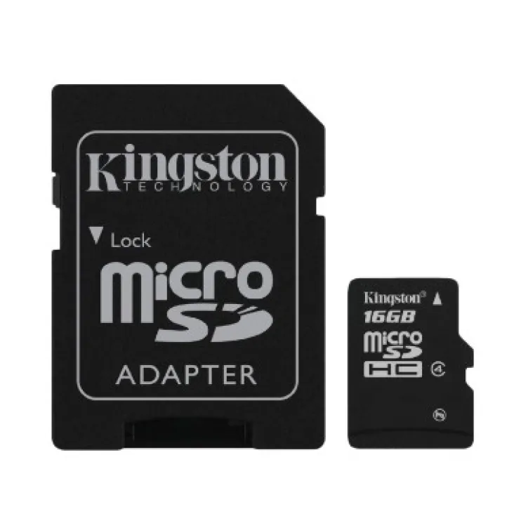 Memorijska kartica sa adapterom 16GB mSd-16GB/CL4+Ad/King