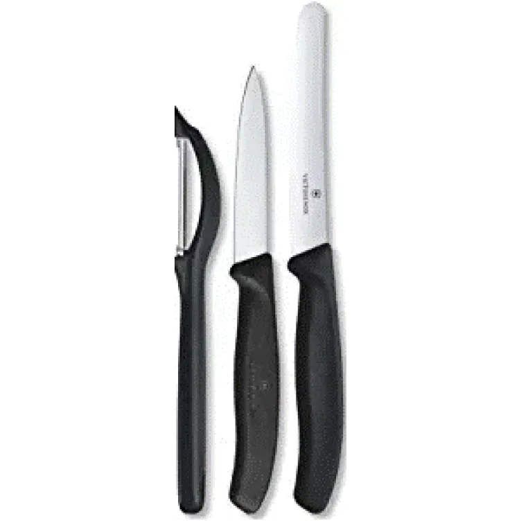Victorinox set 3 kom paring crni