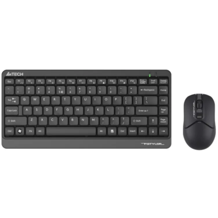 A4-FG1112 A4Tech Fstyler Bezicna tastatura YU-LAYOUT + bezicni mis USB, Grey