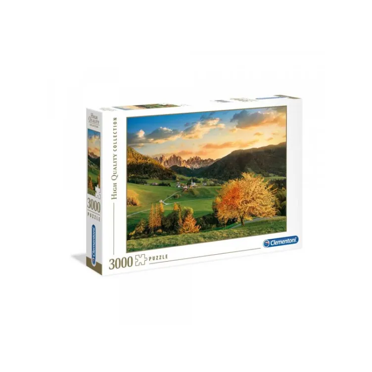 Puzzle 3000 hqc the alps Clementoni