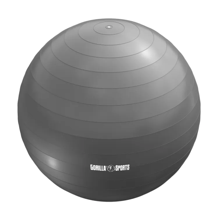 Lopta za pilates (55 cm / Siva)