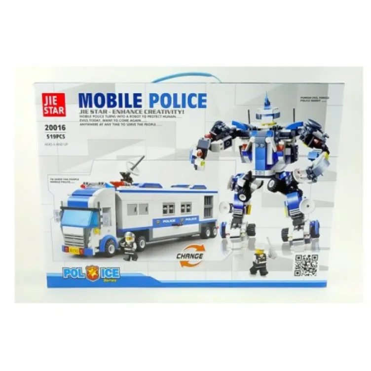 Kocke Police tranformers i vozilo 556828