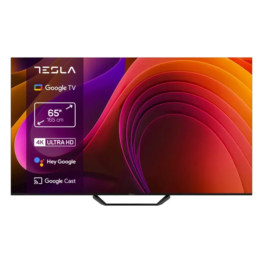Televizor TESLA 65E655BUS/D-LED/65"/UHD/Smart/Google TV/crna