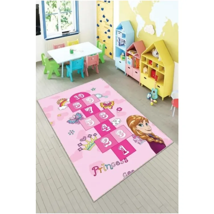 Tepih za dečiju sobu 120x180 cm Školica i Princeza H-018