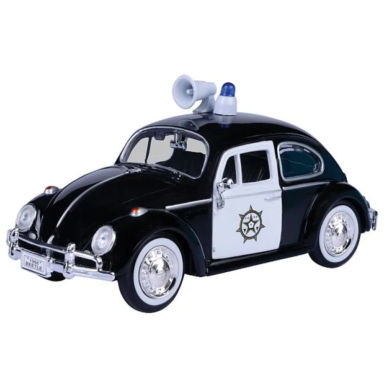 Metalni auto 1:24 Volkswagen Beetle police