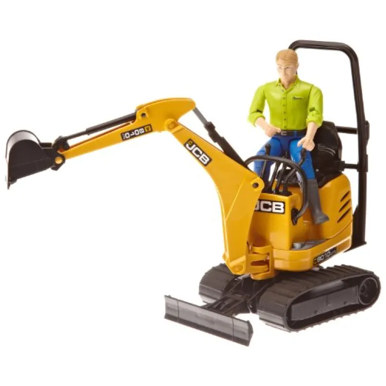 Bruder rovokopač JCB mikro Excavator 8010 CTS sa figurom