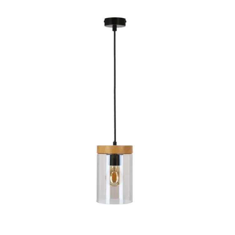 Wels Visilica Crna + Drvo1x40W E27