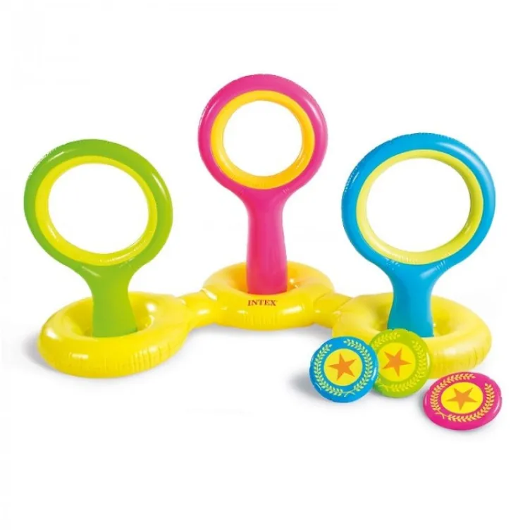 Intex set flying game disc toss