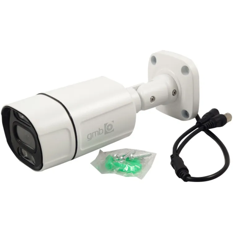 CAM-AHD5MP-HAU60W GMB BULLET kamera 5mpix 4 In1, AHD/TVI/CVI/CVBS,3.6mm FULL COLOR 20M 3.6mm