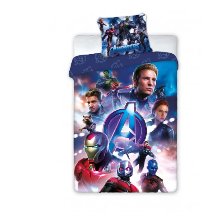 Posteljina za decu Avengers Heroes 160x200+70x80cm