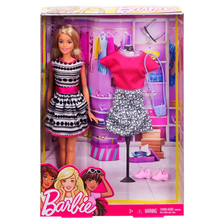 Barbie lutka i fashion set 19868