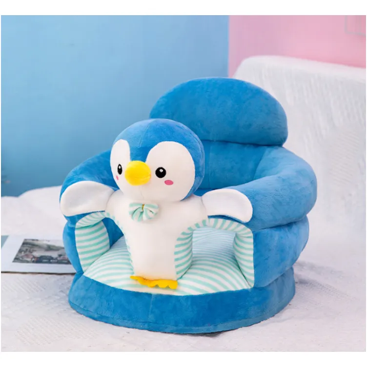 Foteljica za decu Baby Penguin Blue