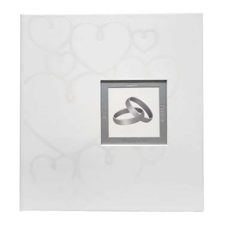 Album 13x18/200 wedding hearts w