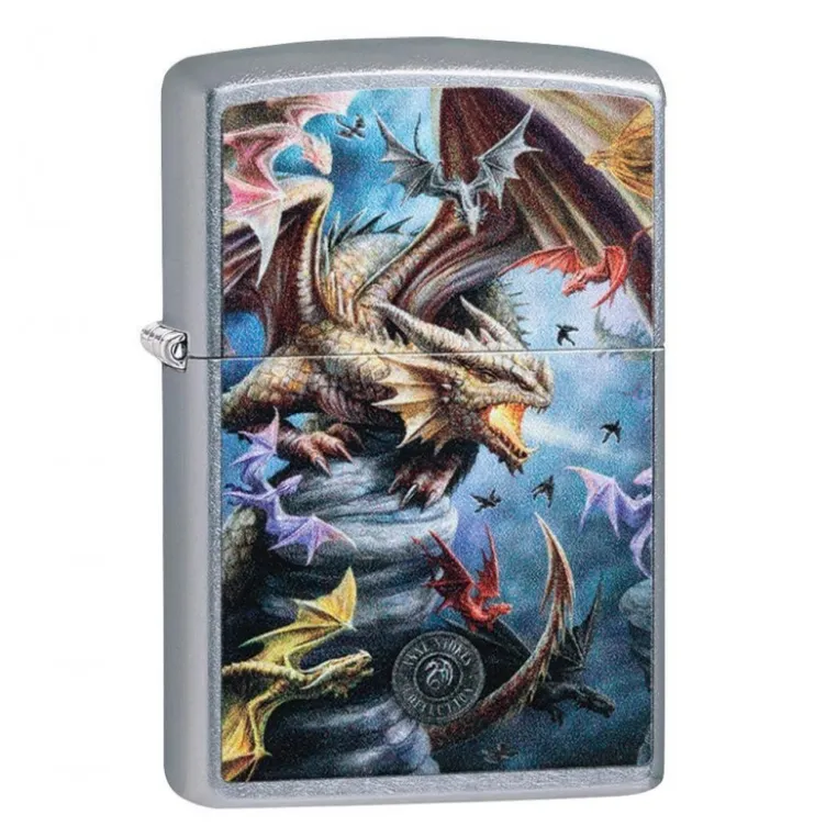 Zippo Up Colorfol Dragon AS