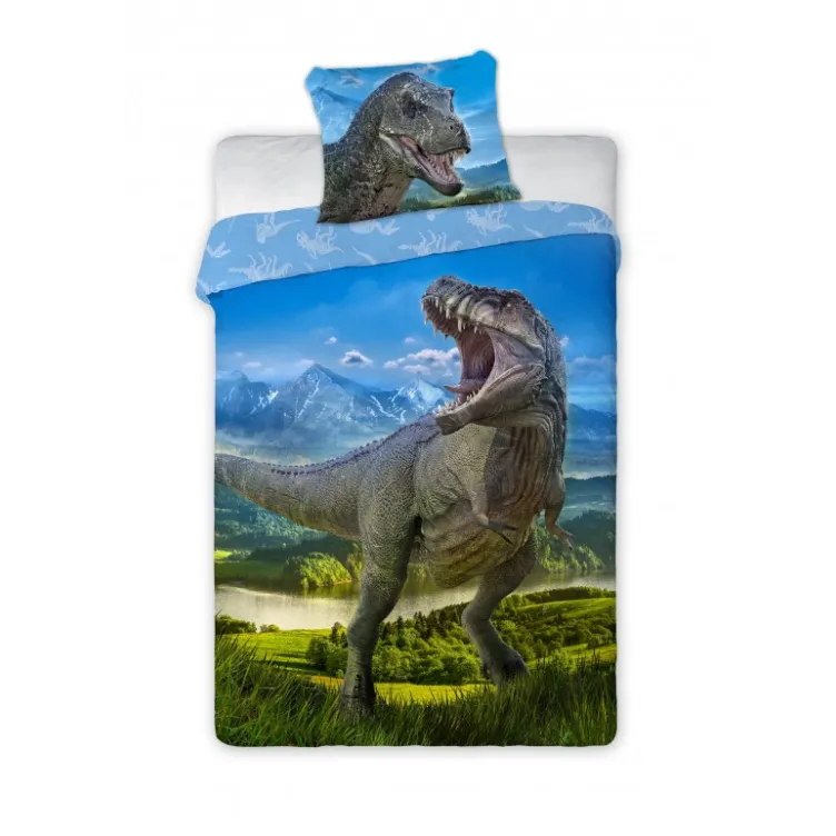 Baloo Posteljina za decu Dino T-Rex 160x200+70x80cm 9662