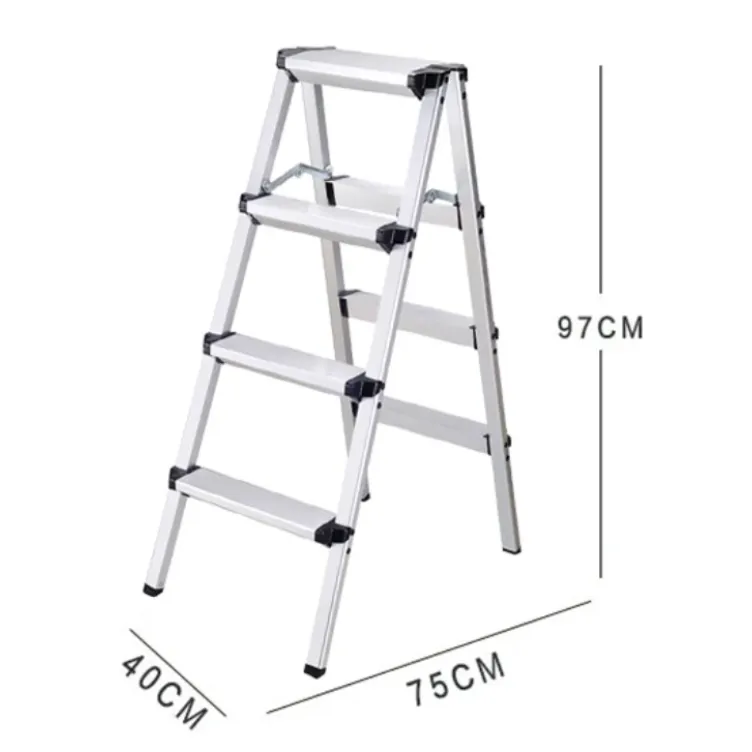 SuperStep Stepenaste Merdevine 2x4 Podest 97cm