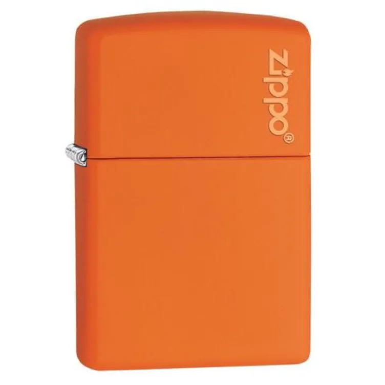 Zippo upaljač Orange Matte with Zippo Logo