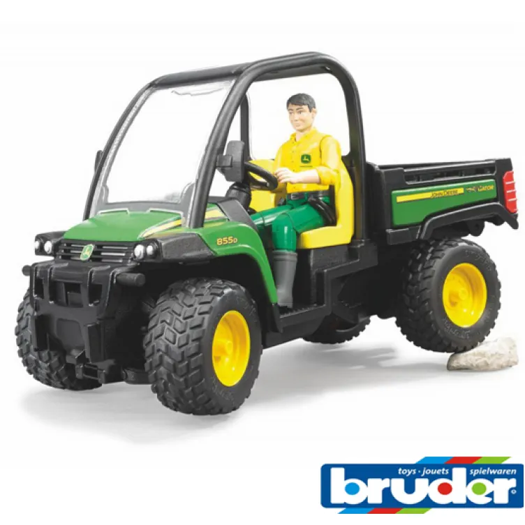 Gator John Deere XUV 855D sa vozačem Bruder 024901