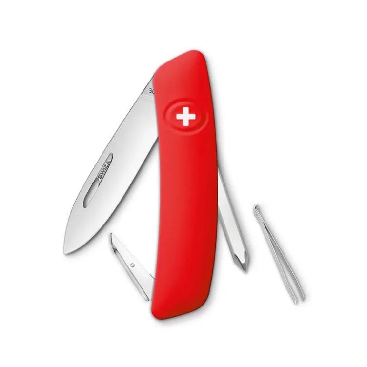 Džepni nož Swiza D02 KNI.0020.1000 red