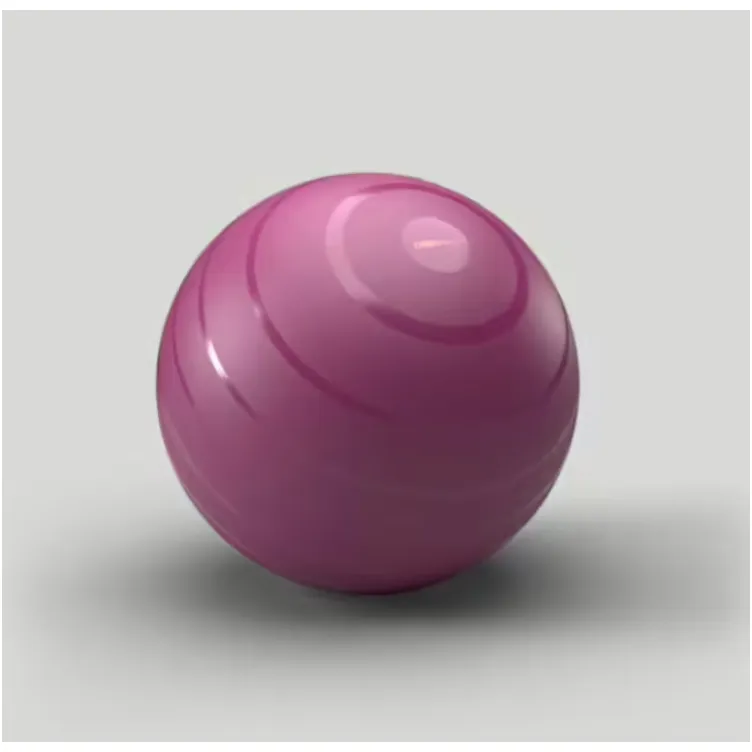 Lopta za pilates veličine 3 (75cm) roze