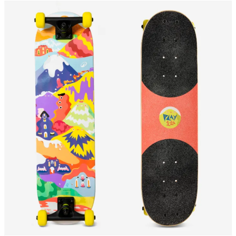Skateboard enfant 3 à 7 ans Play 120 HAPPY MOUNTAINS