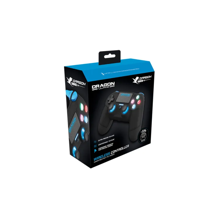 PS4 Dragon Shock 4 Wireless Controller Black