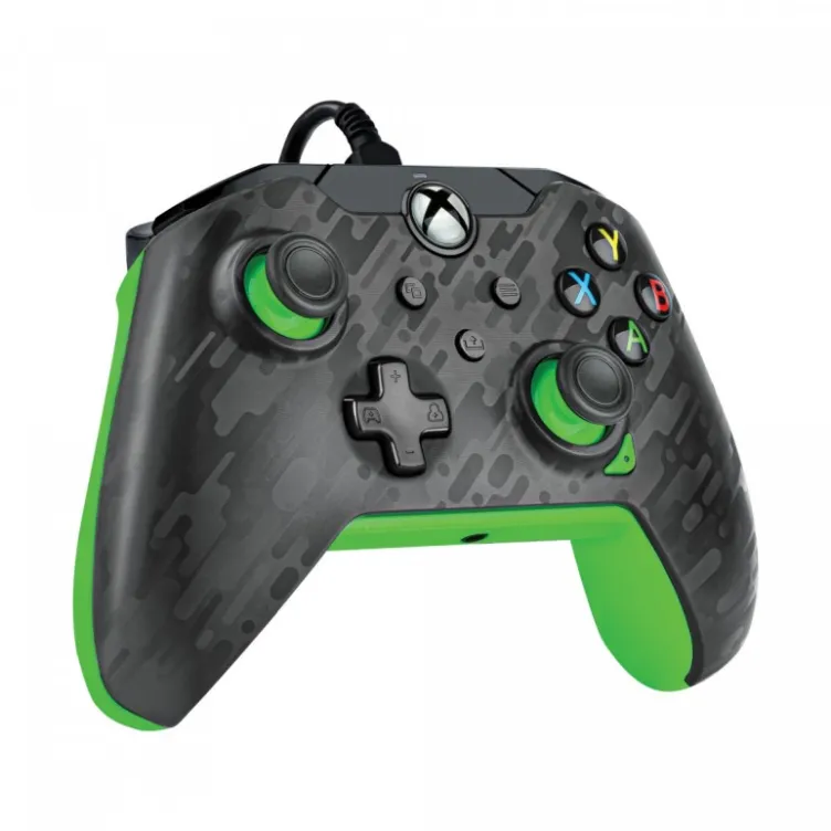 XBOXONE/XSX&PC Wired Controller Carbon Neon (Green)
