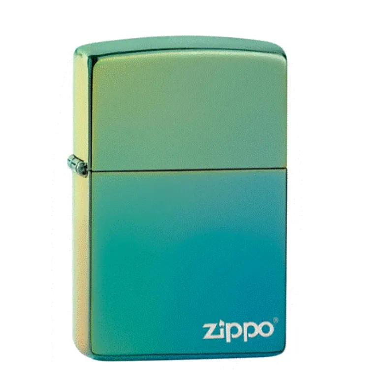 Zippo upaljač - Hp Teal Logo